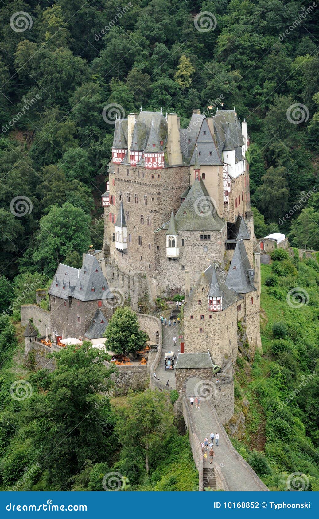 Castillo Medieval En Alemania Fotografía editorial - Imagen de torreta ...