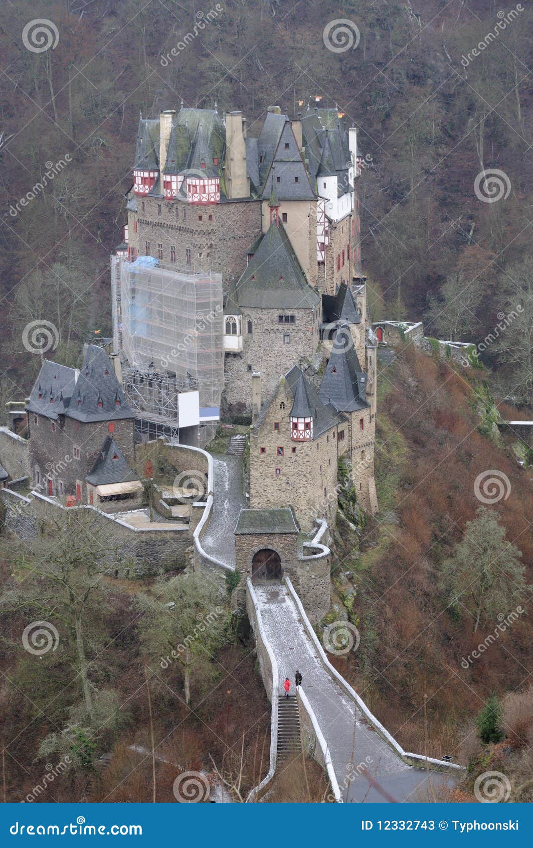 Castillo Medieval En Alemania Foto de archivo editorial - Imagen de ...