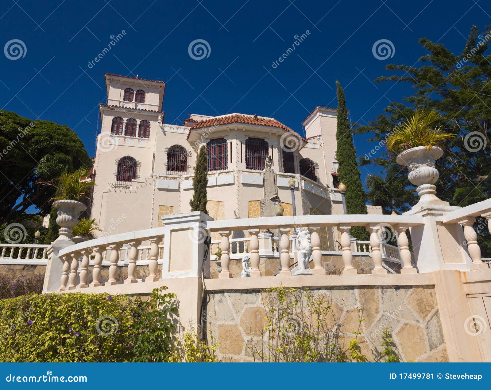 Castillo Serralles Mansion - Ponce, Puerto Rico Royalty-Free Stock ...