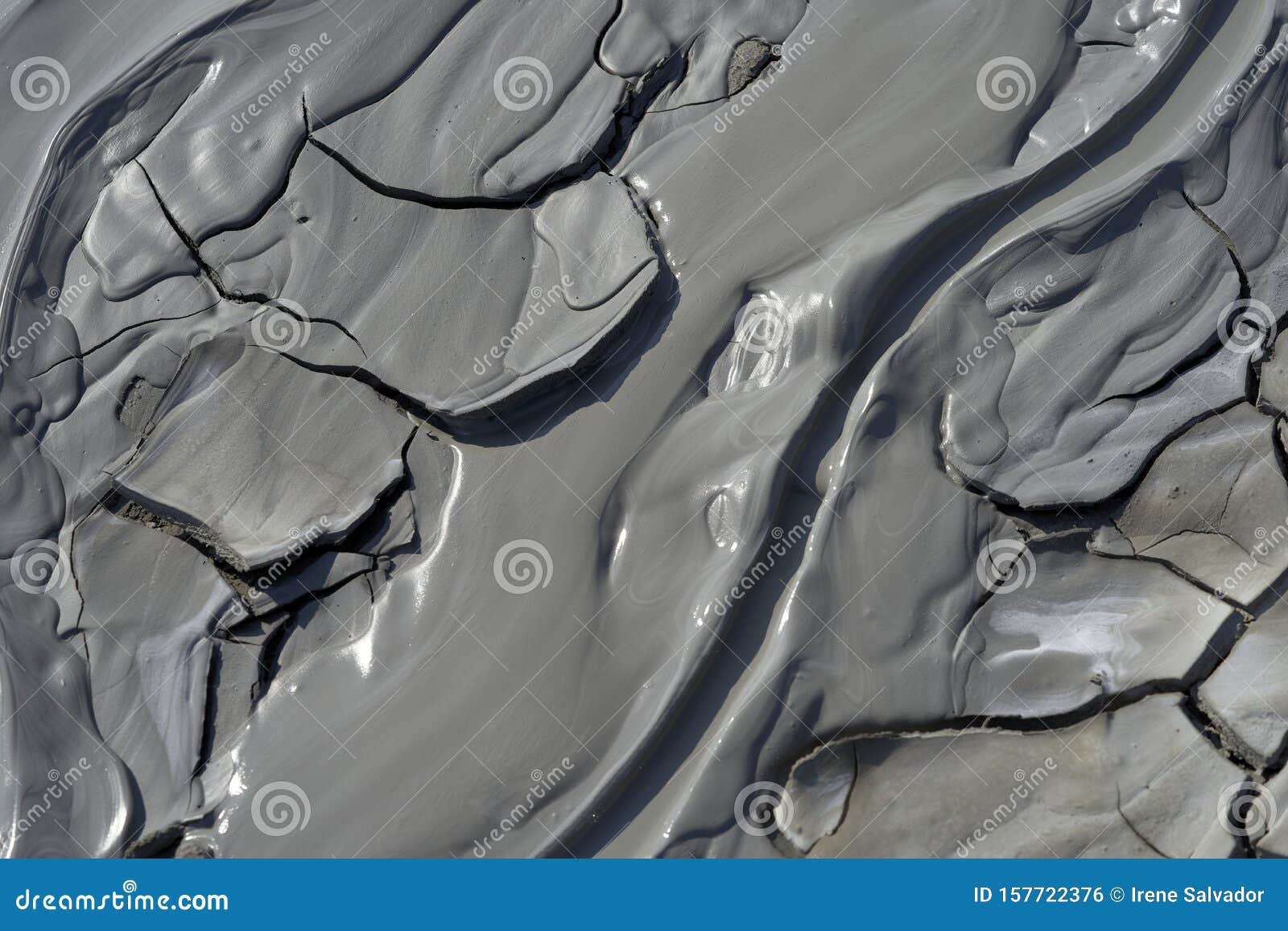 Casting of fresh gray clay stock photo. Image of silt - 157722376