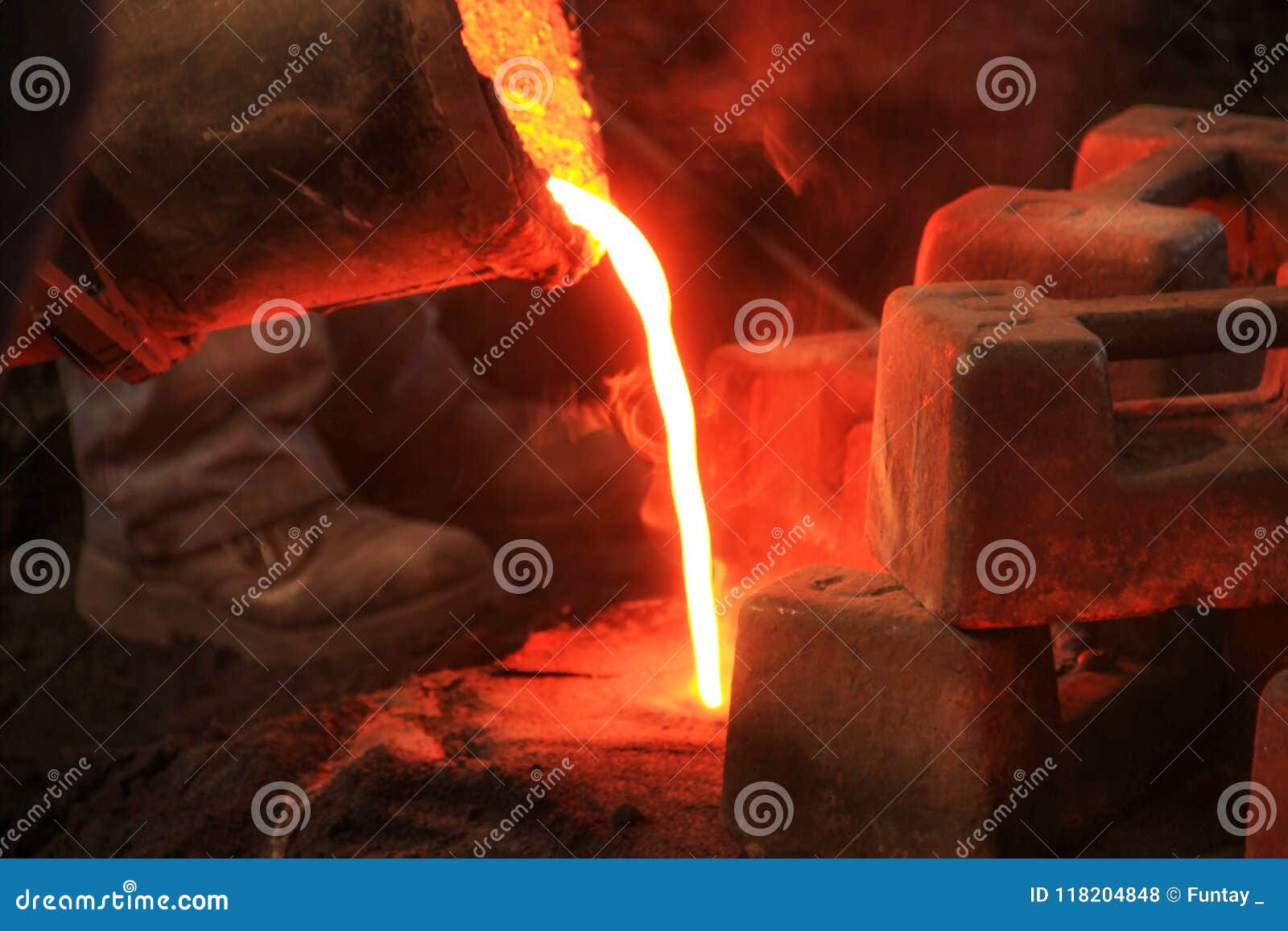 Casting is a Manufacturing Process in a Liquid Material is Usually ...