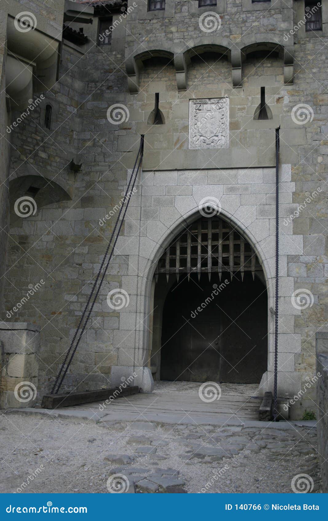Castle stock photo. Image of blue, stone, entry, visite - 140766