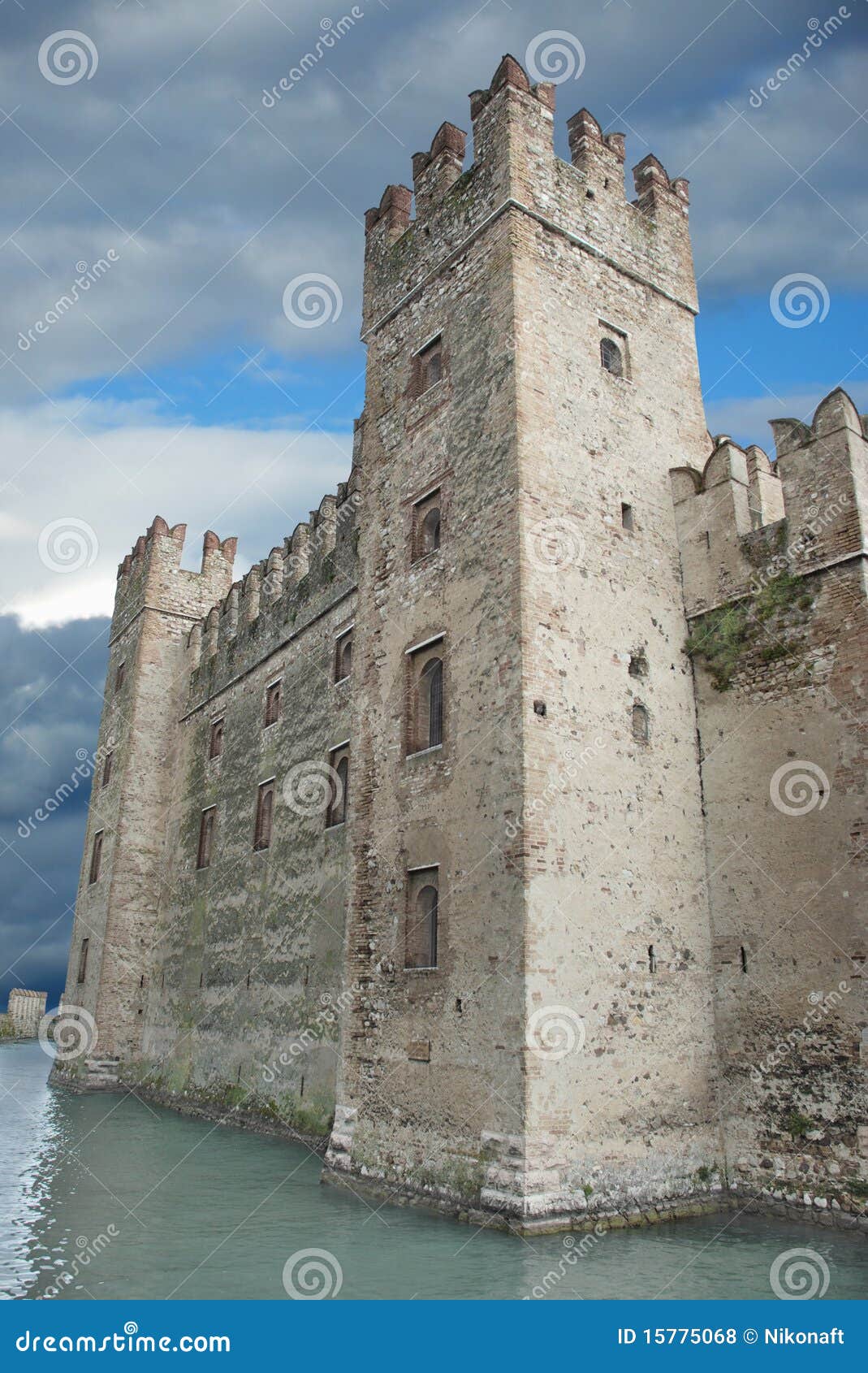 Castle. stock photo. Image of tower, loophole, historic - 15775068