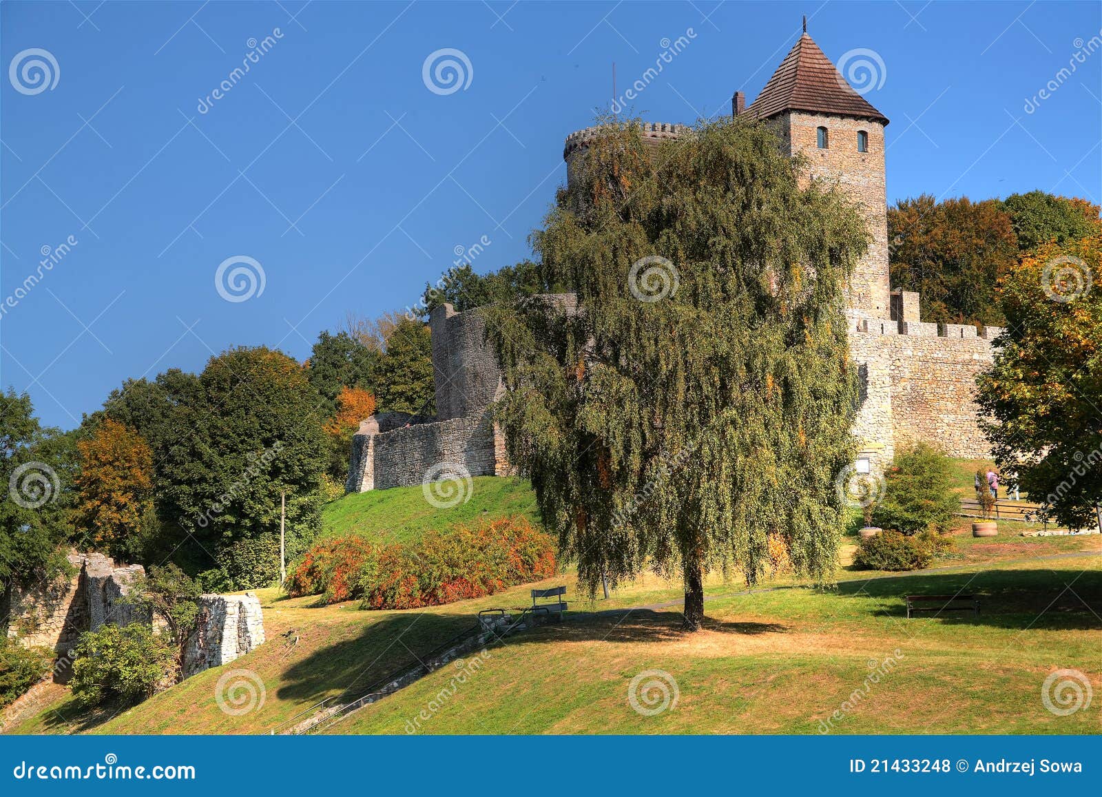 Castle stock photo. Image of construction, landscape - 21433248