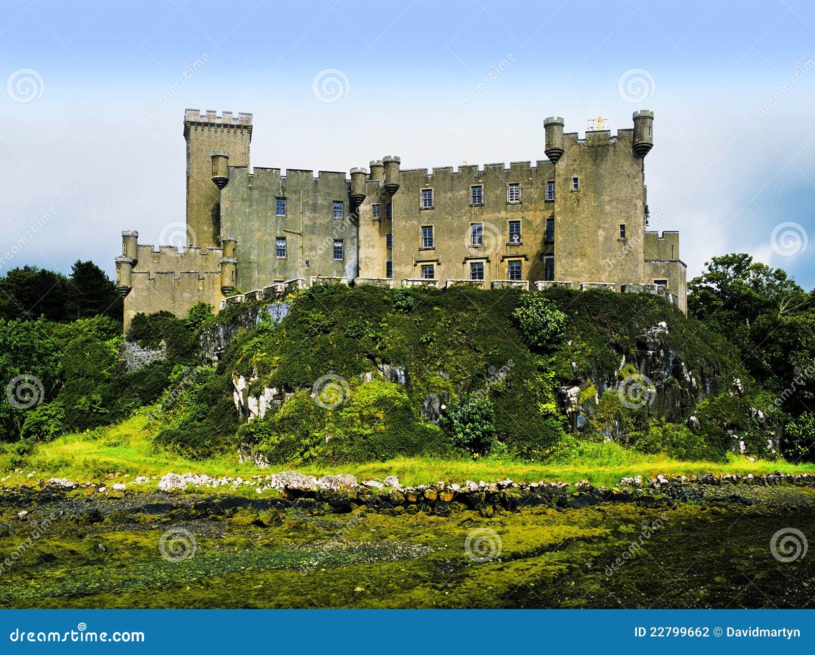 Castle stock photo. Image of fort, isle, peninsula, architrcture - 22799662