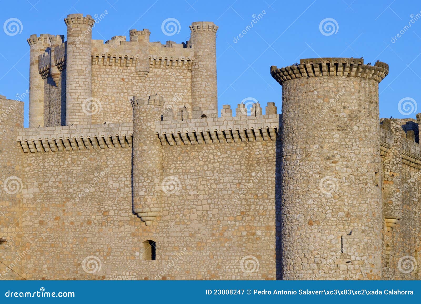 Castle stock image. Image of detail, daytime, merlon - 23008247