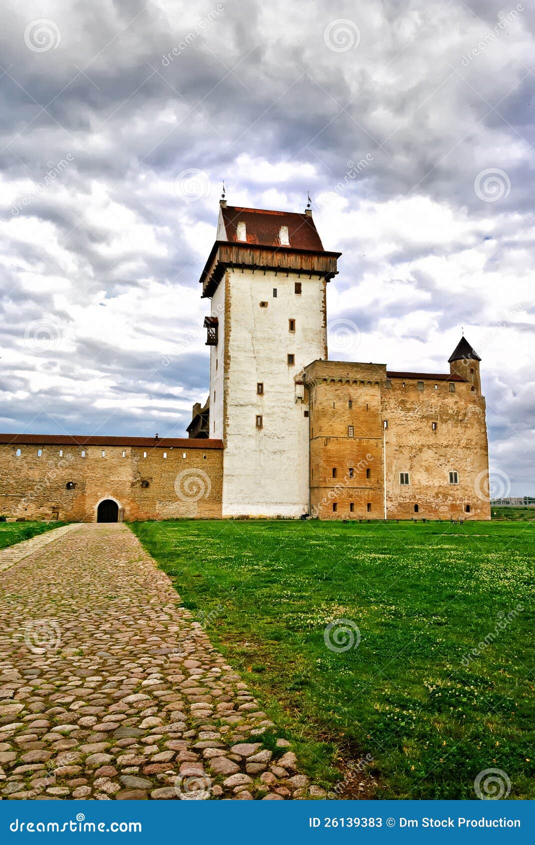 Castle stock image. Image of building, protection, house - 26139383