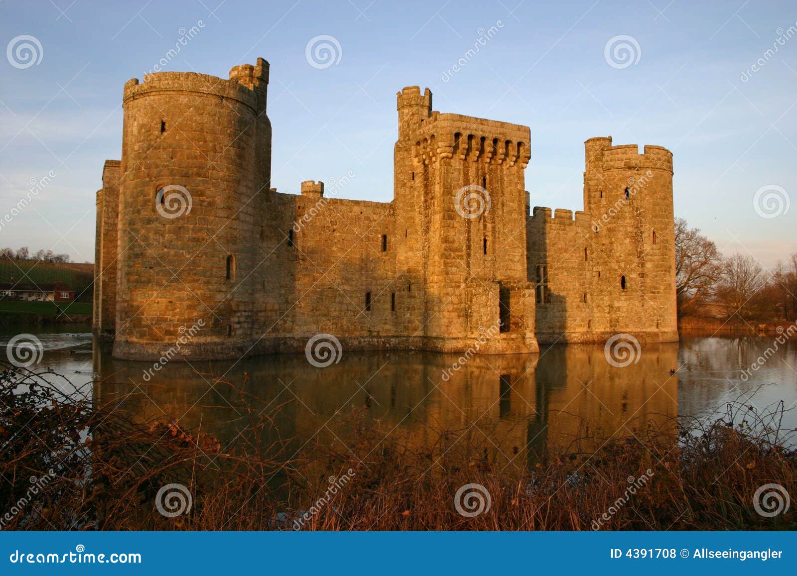 Castle stock photo. Image of history, turrets, castle - 4391708