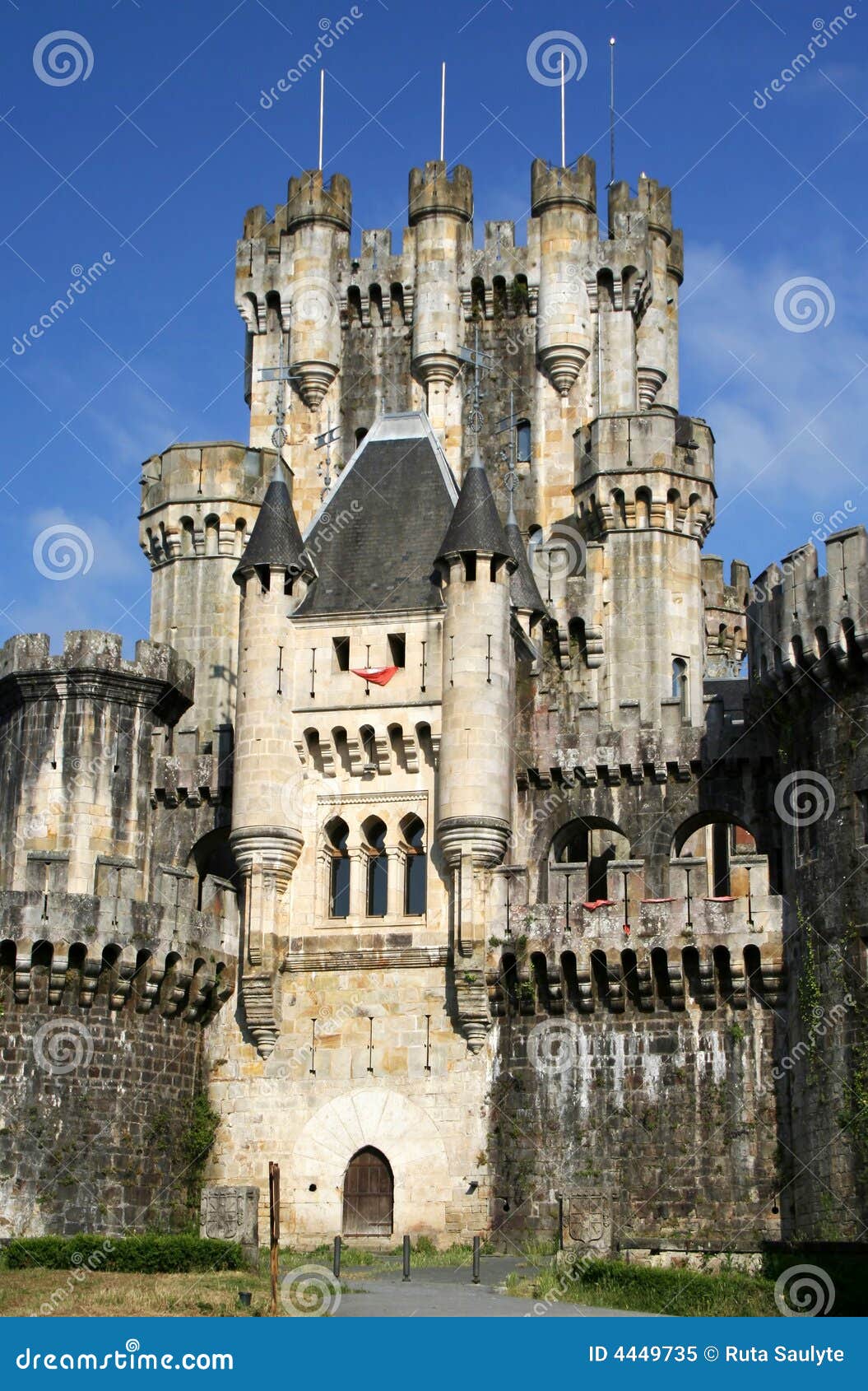 Castle stock image. Image of attack, historic, history - 4449735
