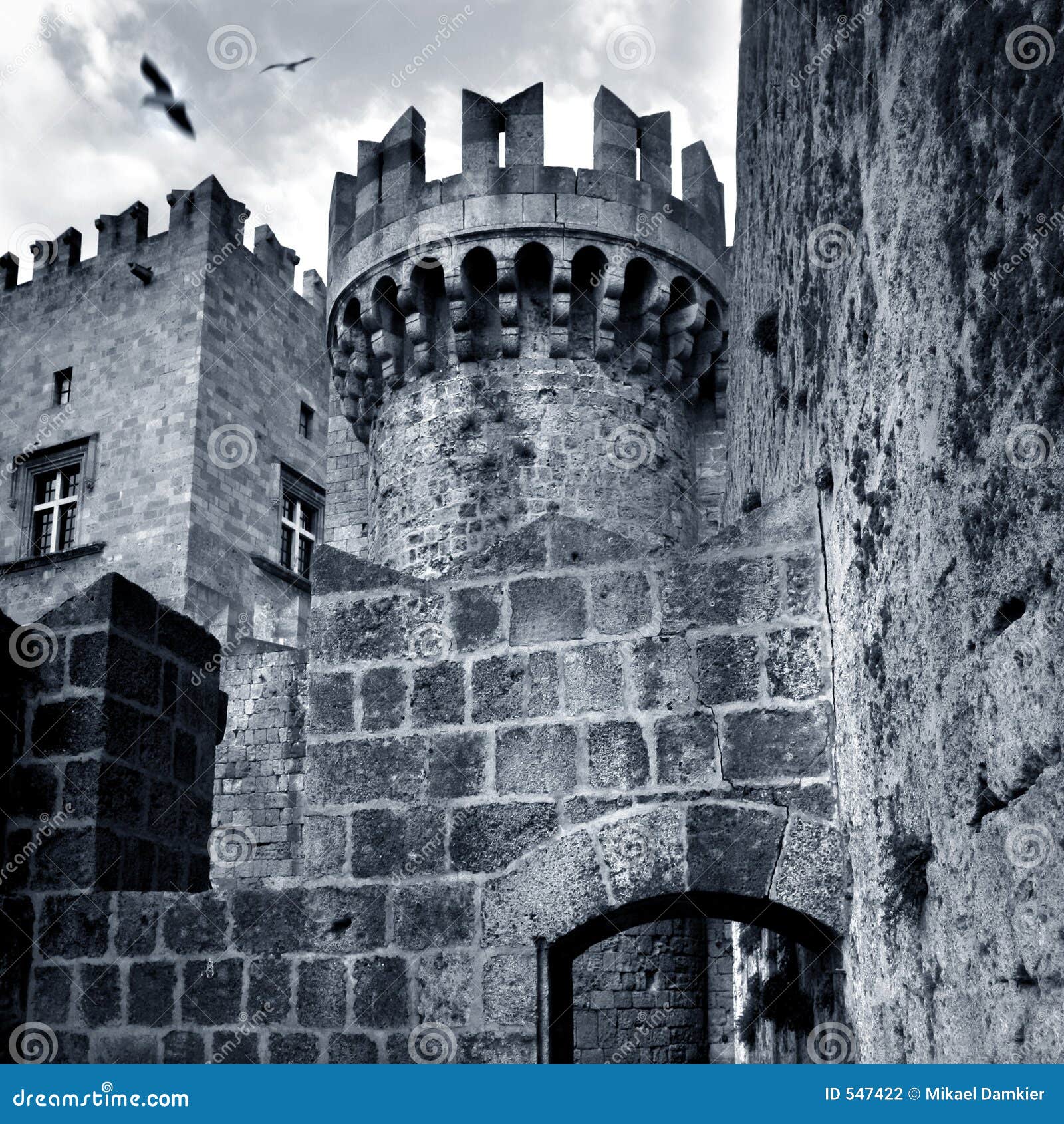 Castle stock photo. Image of turret, attraction, trip, fortification ...
