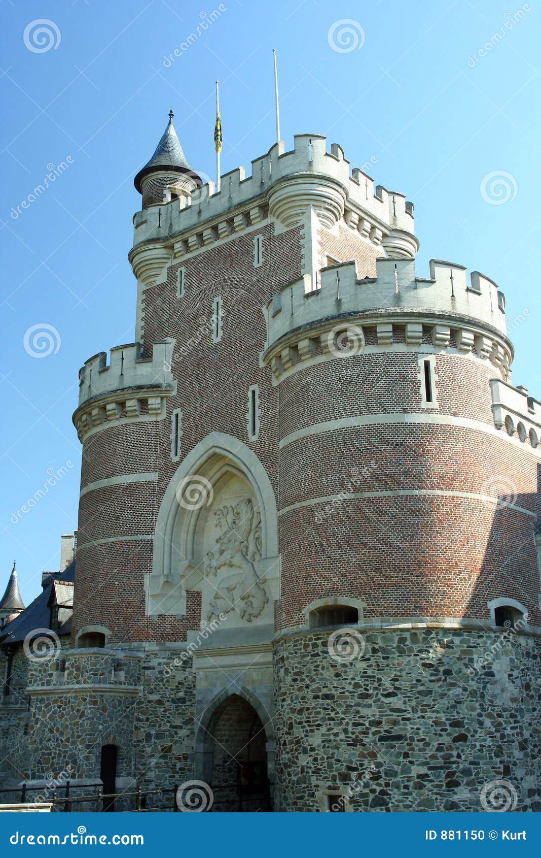 Castle stock photo. Image of medieval, fortified, landmark - 881150