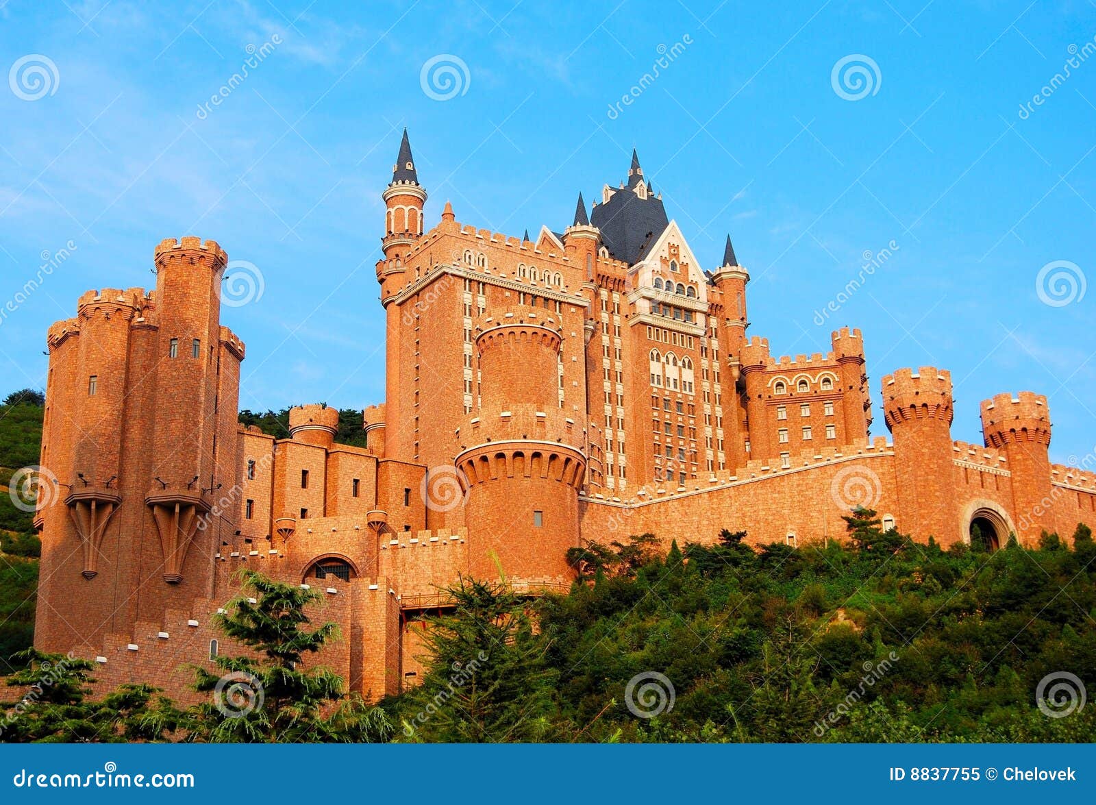 Castle stock image. Image of ages, china, building, fames - 8837755