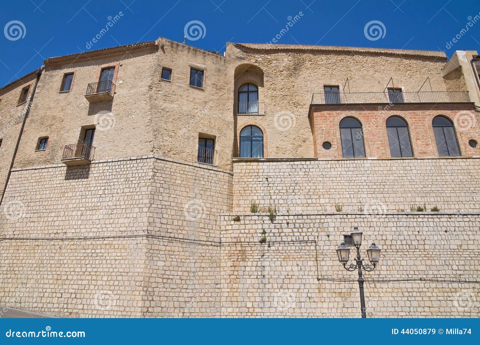 Castle of Acerenza. Basilicata. Italy Stock Image - Image of city ...