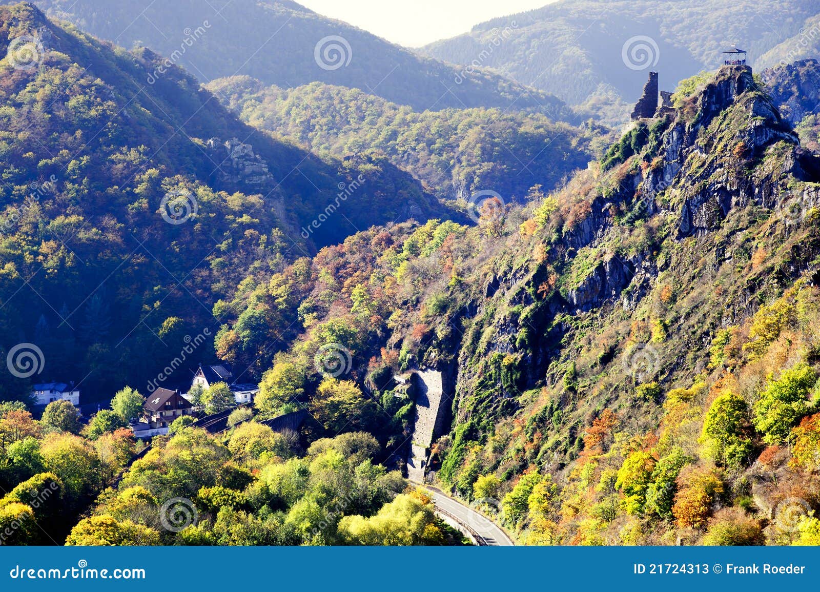 Are Castle in the Ahr Valley Stock Image - Image of indian, fall: 21724313