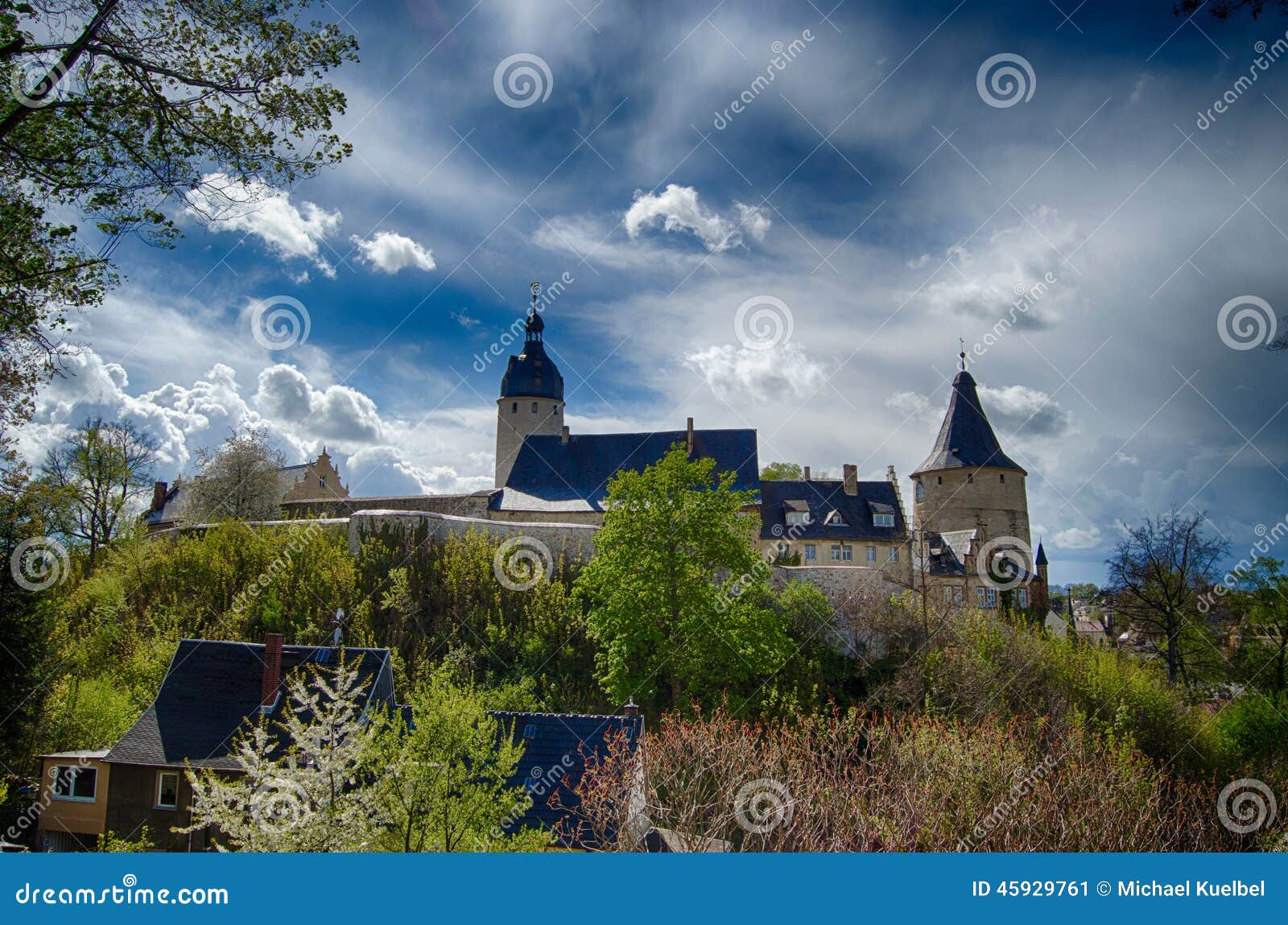 Castle Altenburg Germany stock image. Image of historical - 45929761