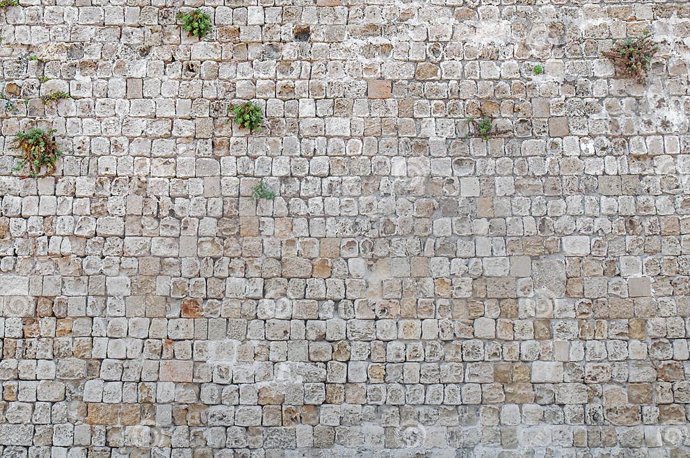 Castle Ancient Rock Cube with Hole Wall Pattern Texture Surface Stock ...