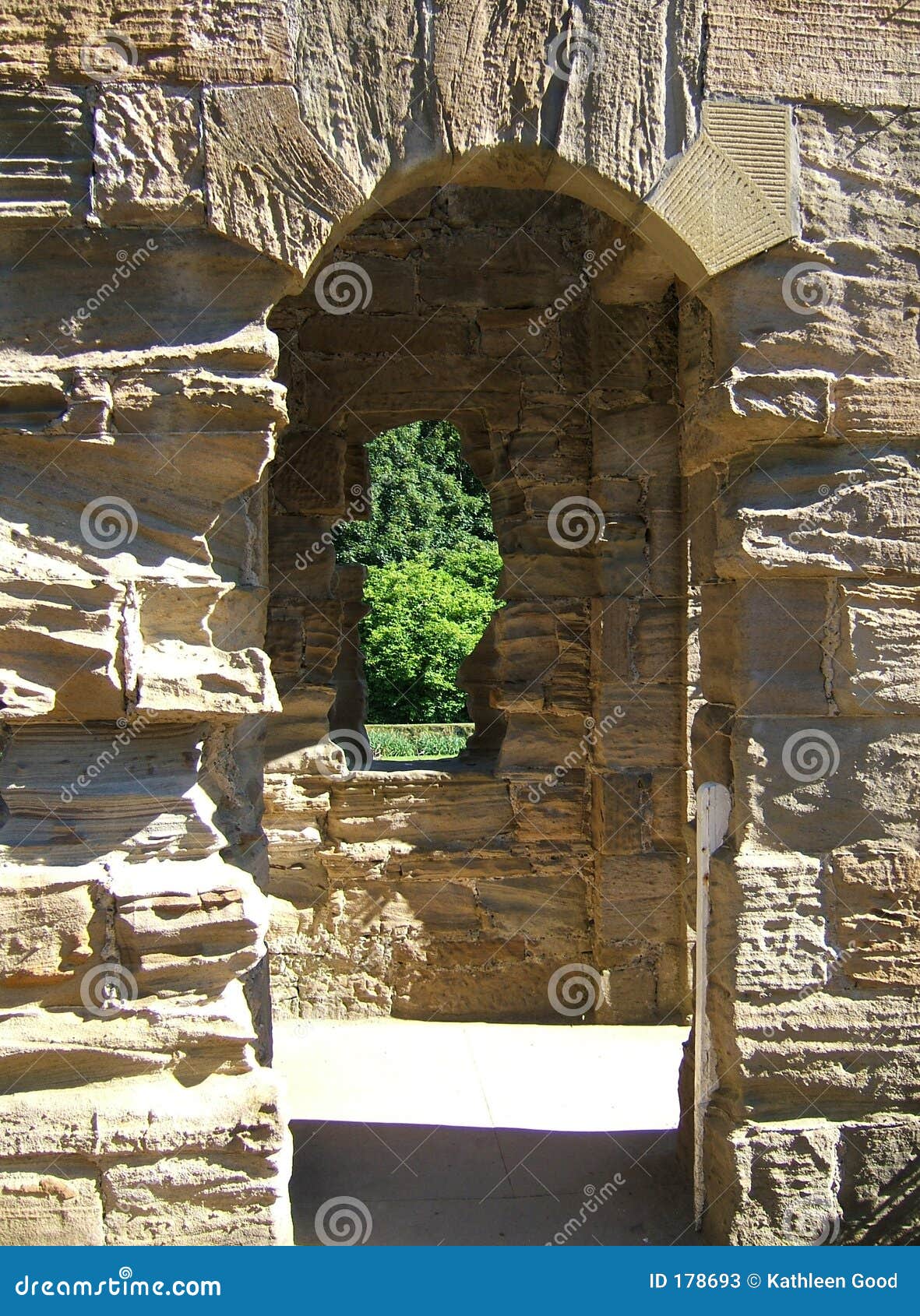 Castle arches stock image. Image of castle, weathered, archway - 178693