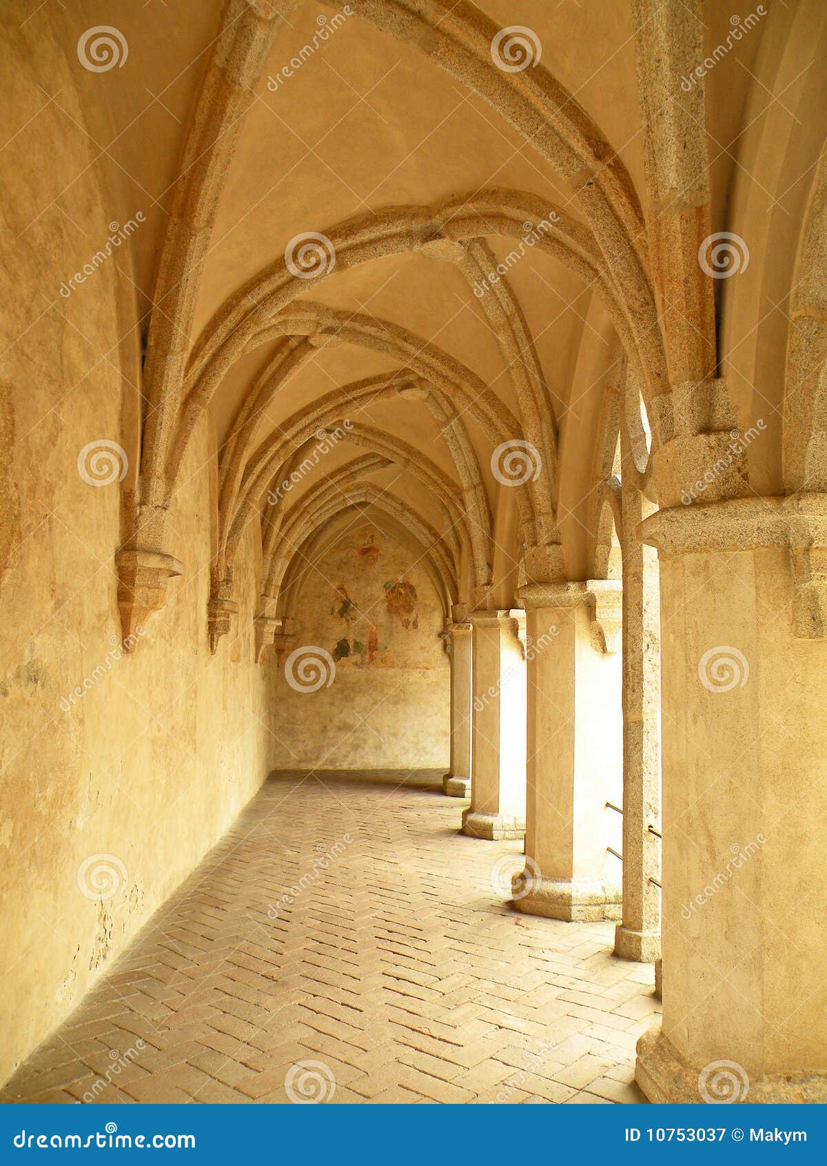 Castle Archway stock image. Image of facade, europe, building - 10753037