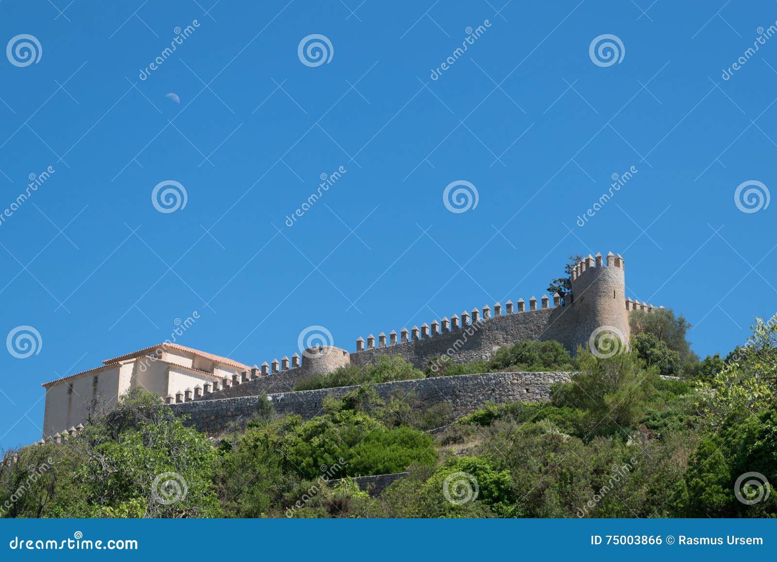 Castle of Arta Mallorca Spain Stock Photo - Image of landmark, majorca ...