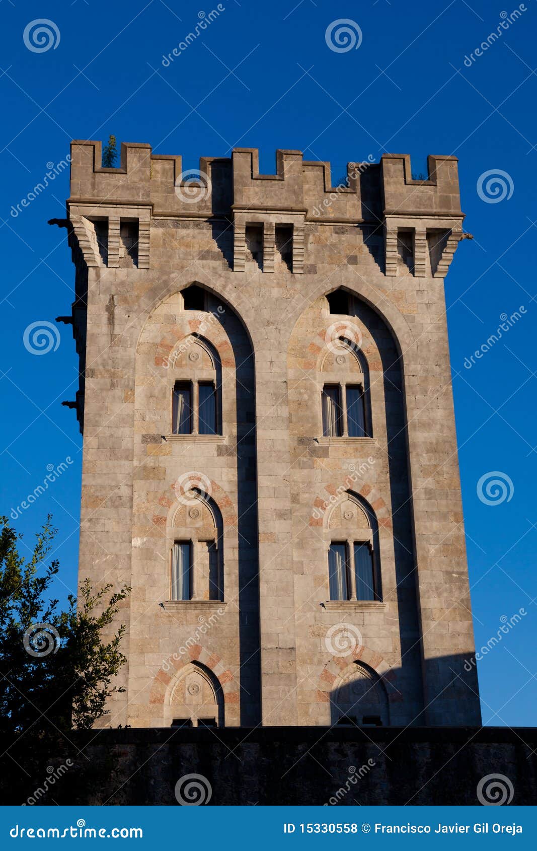 Castle of Arteaga stock photo. Image of basque, bizkaia - 15330558