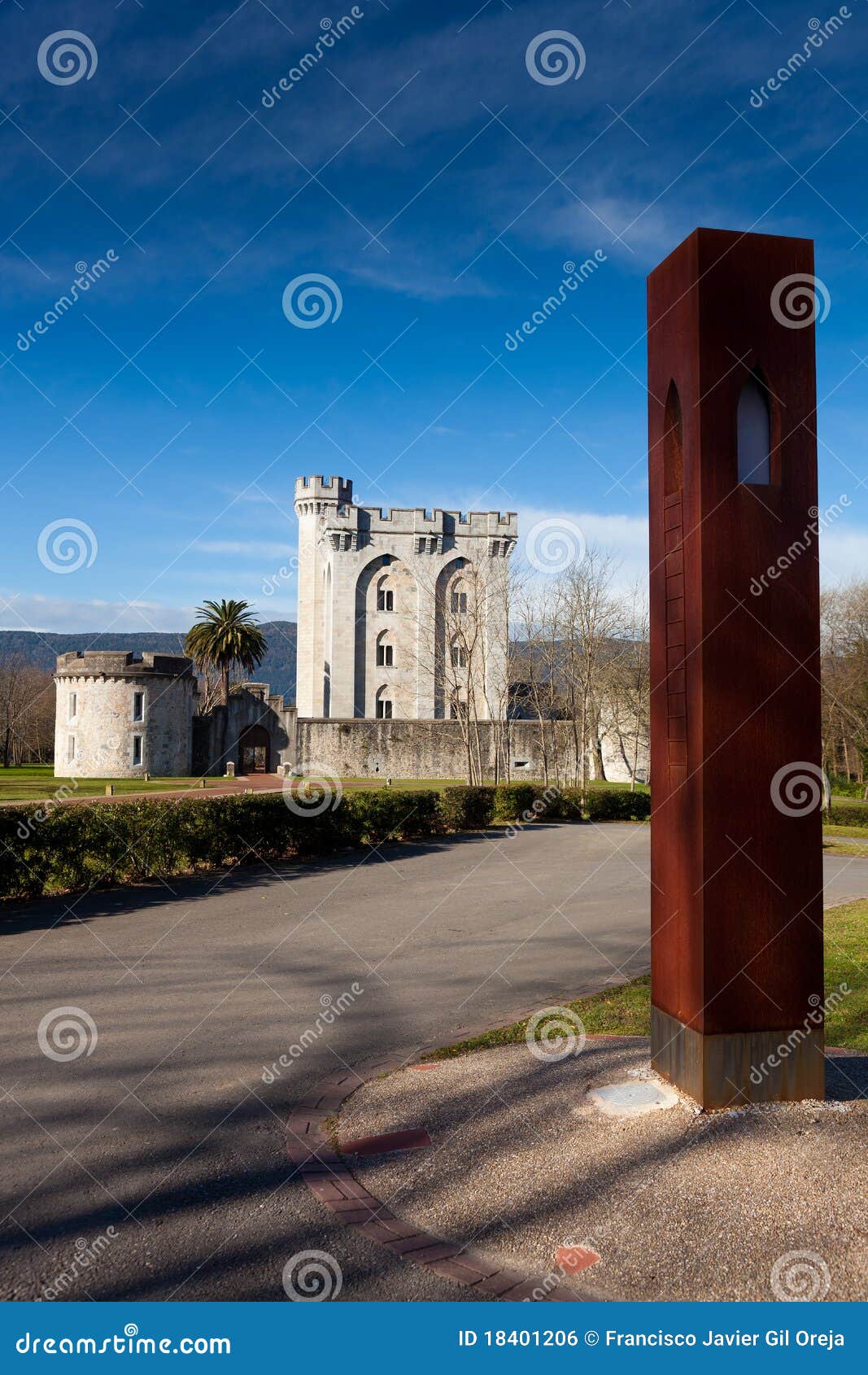 Castle of Arteaga stock photo. Image of castle, arteaga - 18401206