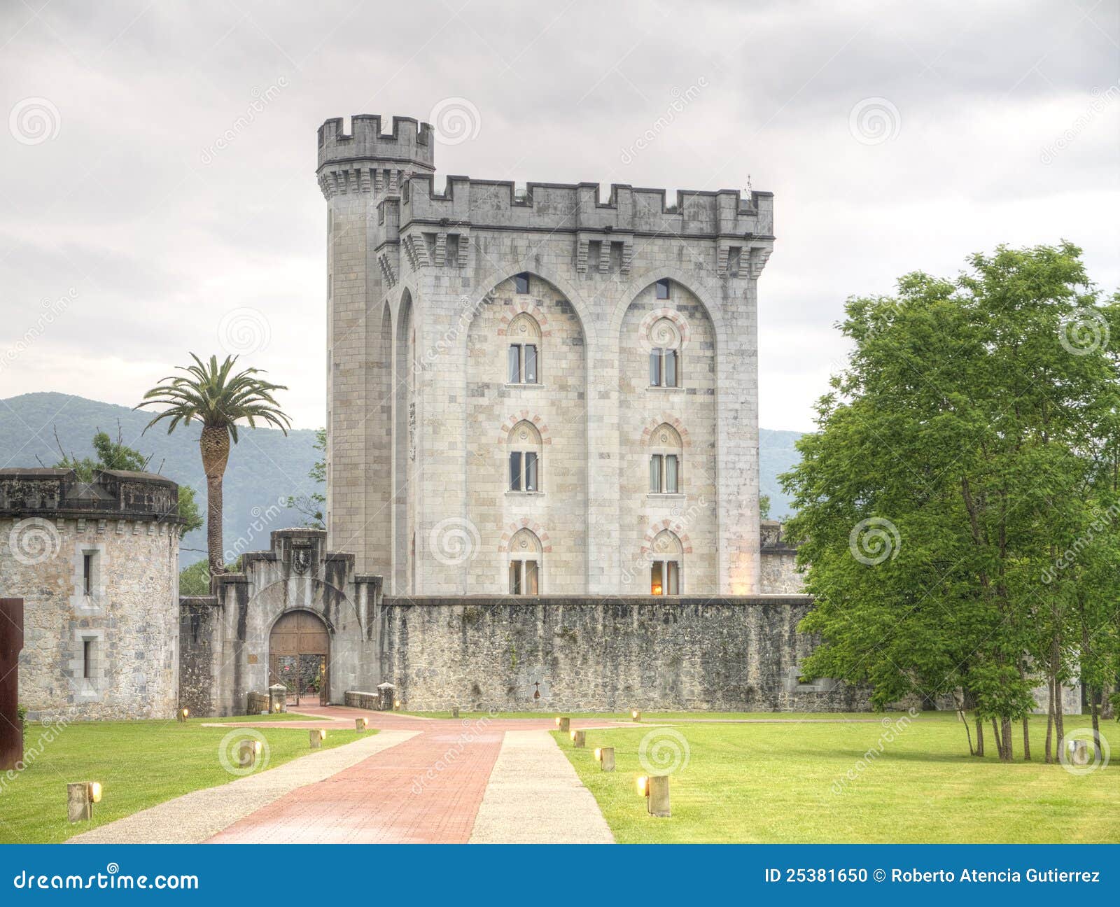 Castle of Arteaga stock photo. Image of arteaga, color - 25381650