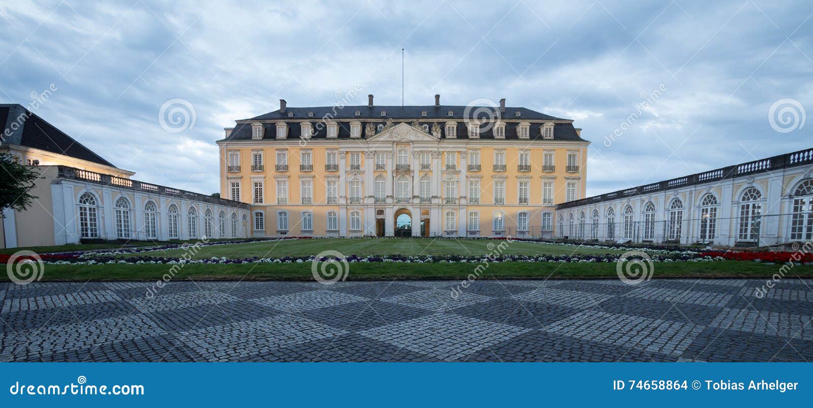 Castle Augustusburg Germany Stock Photo - Image of history, rhine: 74658864