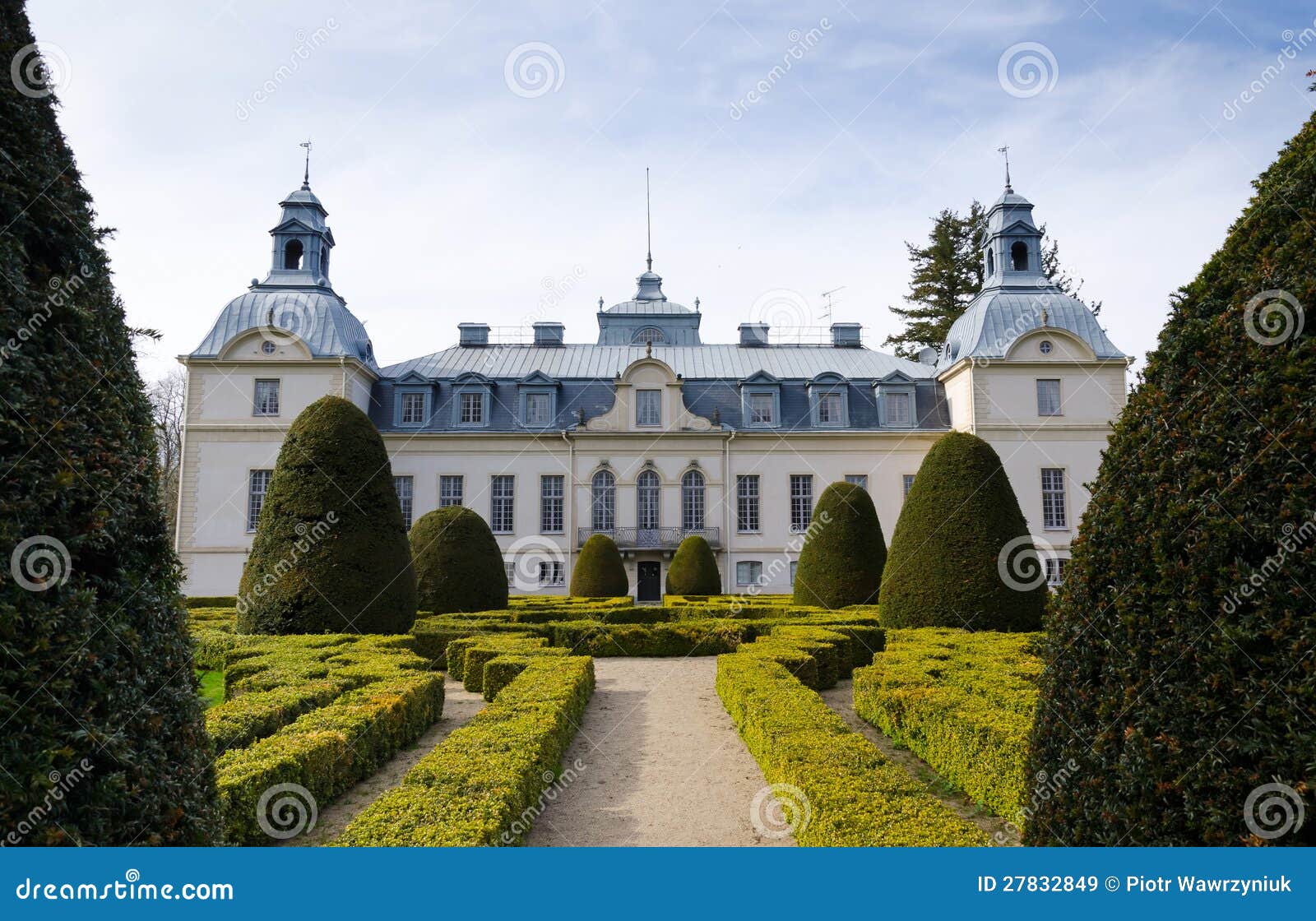 Castle back side stock image. Image of back, architecture - 27832849