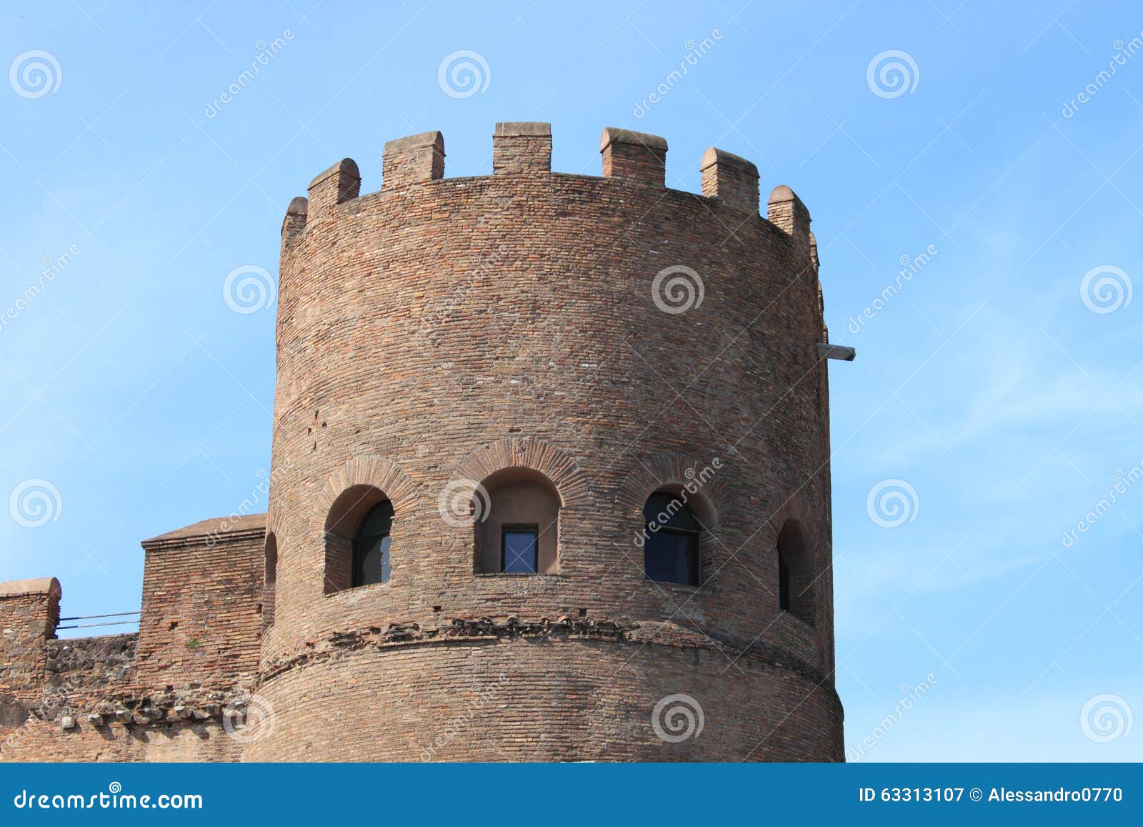 Castle bastion stock image. Image of city, medieval, fortification ...