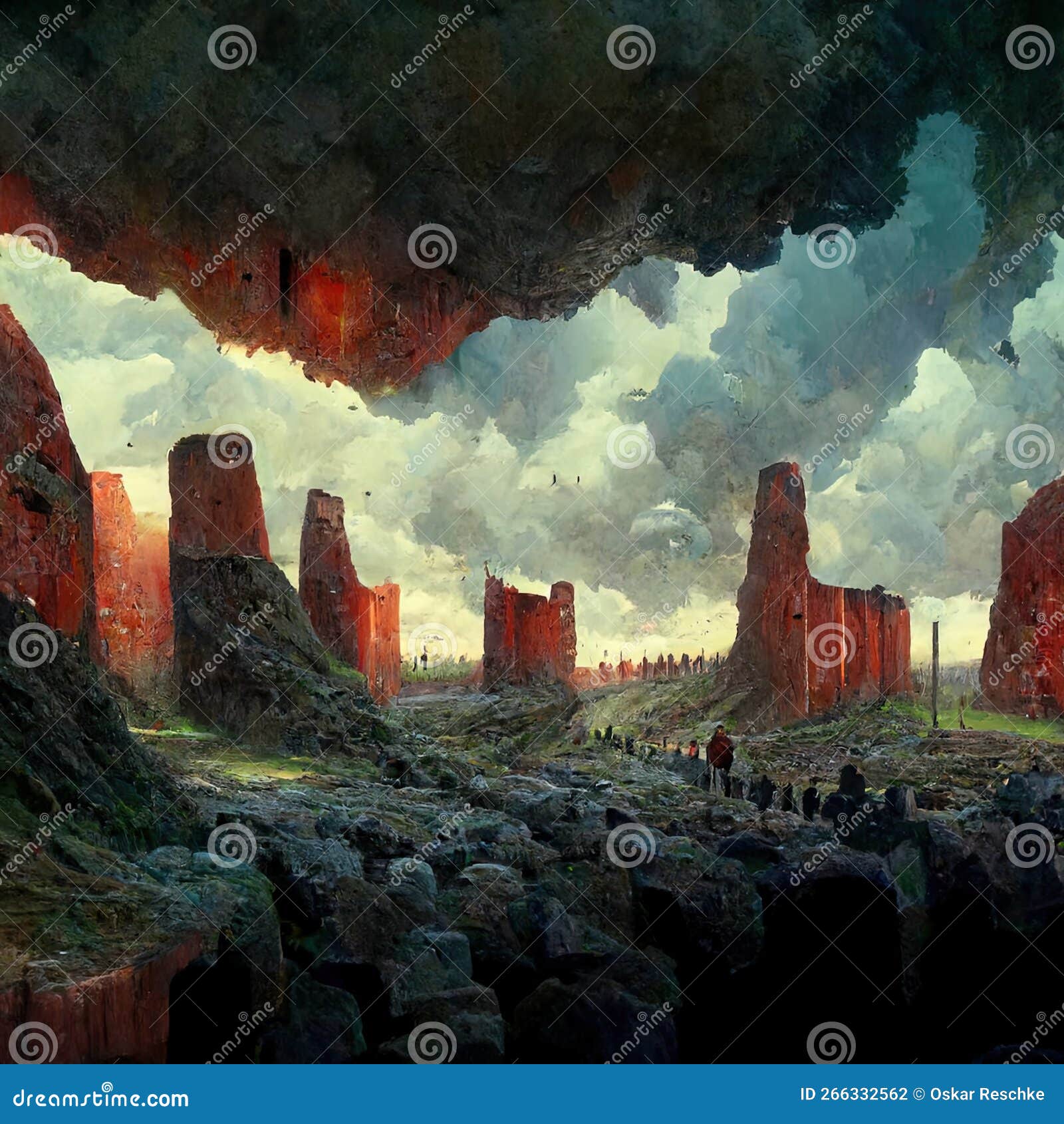 Medieval Battleground In Pixel Art Style. Battlefield In The Style Of ...