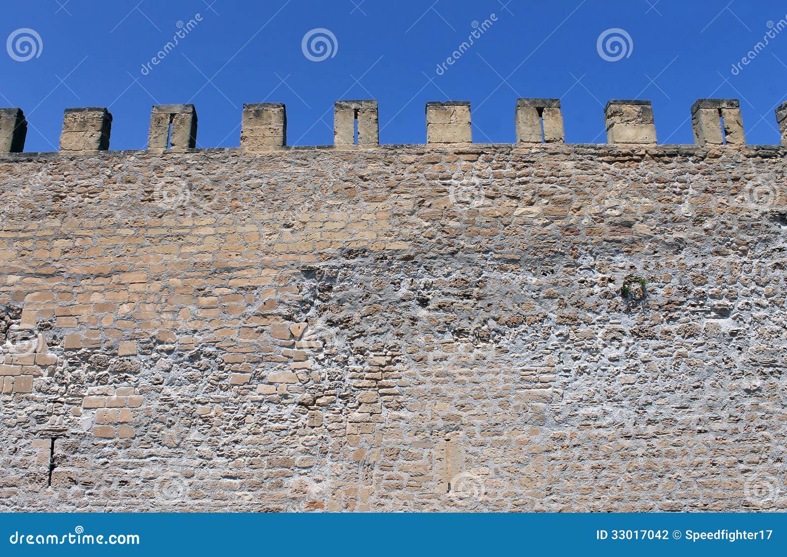 Castle battlements stock photo. Image of blue, architecture - 33017042