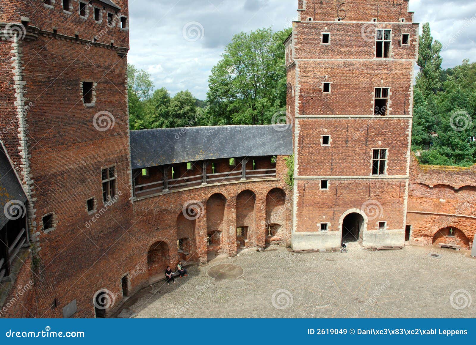 Castle Beersel stock image. Image of belgium, ancient - 2619049