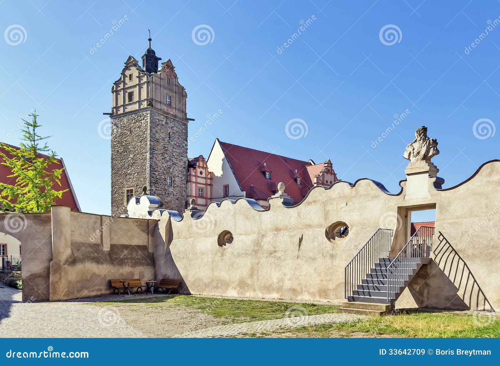 Castle in Bernburg, Germany Stock Image - Image of bernburg, tourism ...