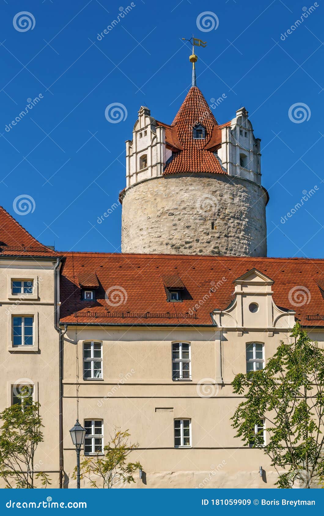 Castle in Bernburg, Germany Stock Image - Image of bernburg, travel ...