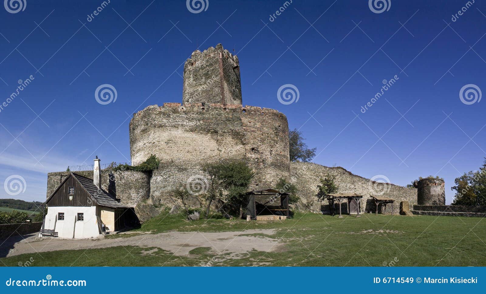 Castle Bolkow stock image. Image of poland, tower, lower - 6714549