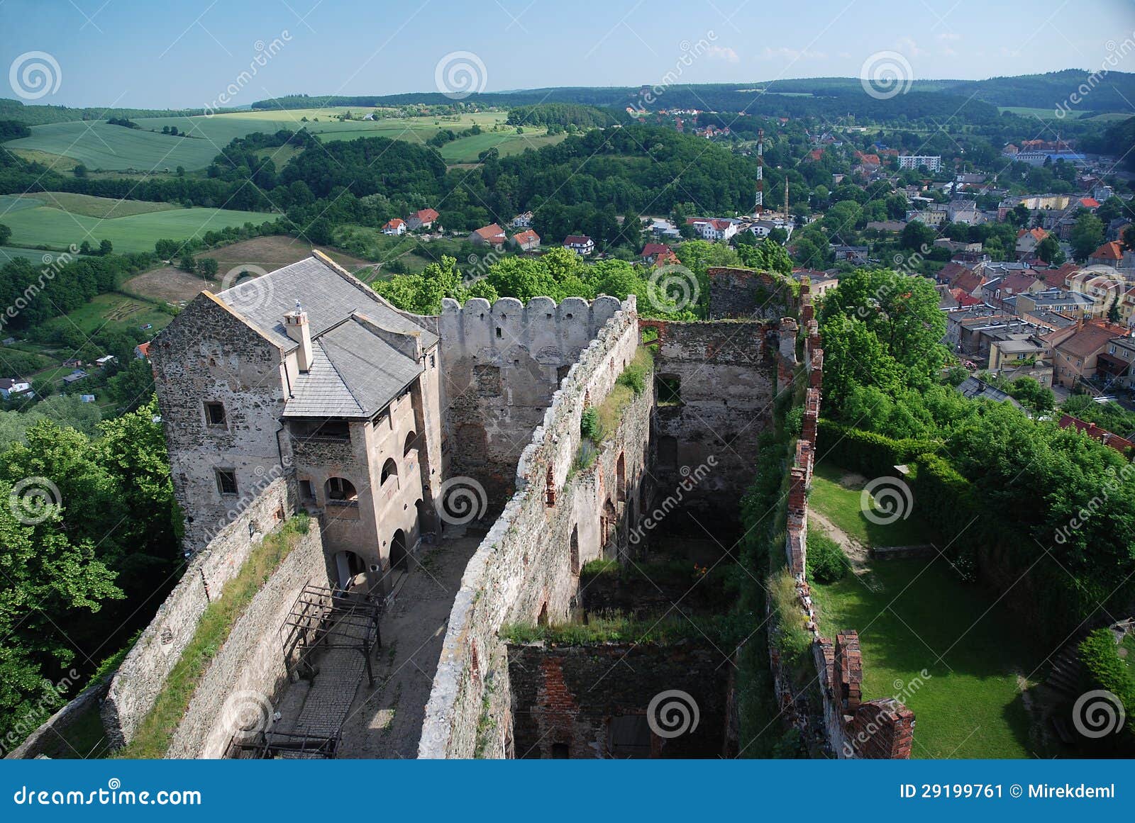 Castle Bolkow, Poland stock image. Image of architecture - 29199761