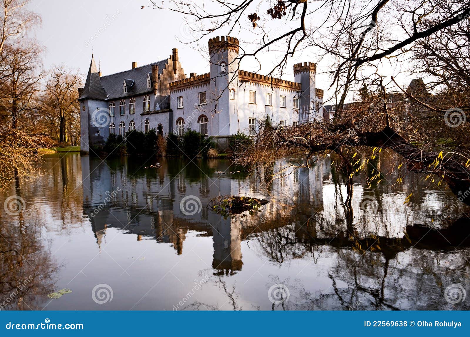 Castle in Boxtel stock photo. Image of travel, outdoors - 22569638