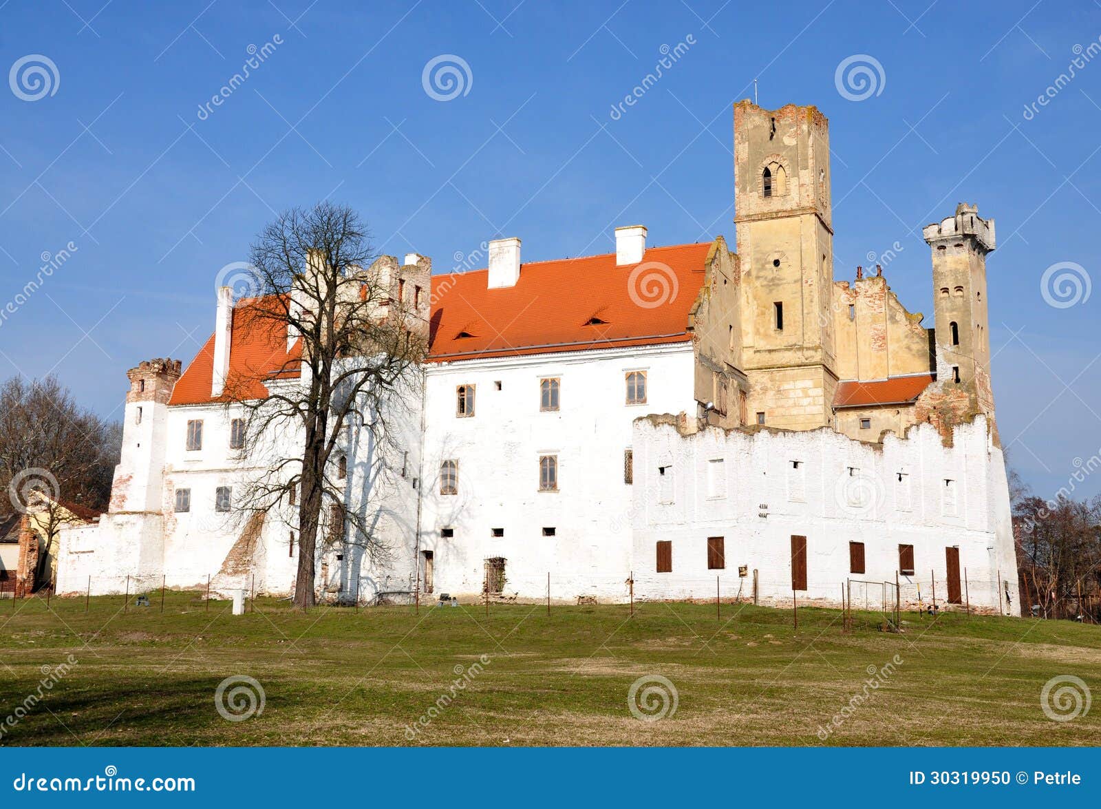 Castle - Breclav stock photo. Image of republic, traveling - 30319950