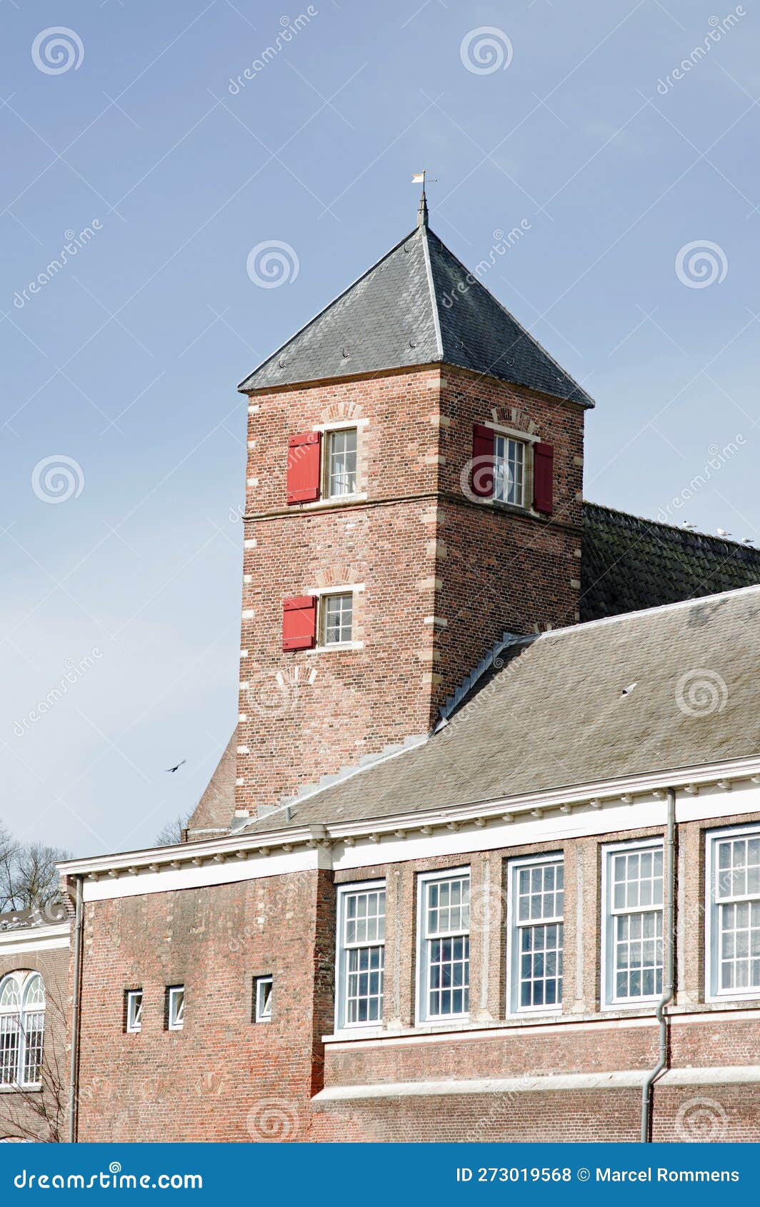 Castle of Breda, Netherlands Stock Photo - Image of steeple, historic ...