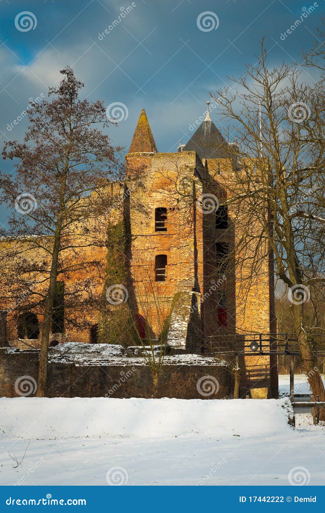Castle Brederode stock photo. Image of outdoor, traditional - 17442222