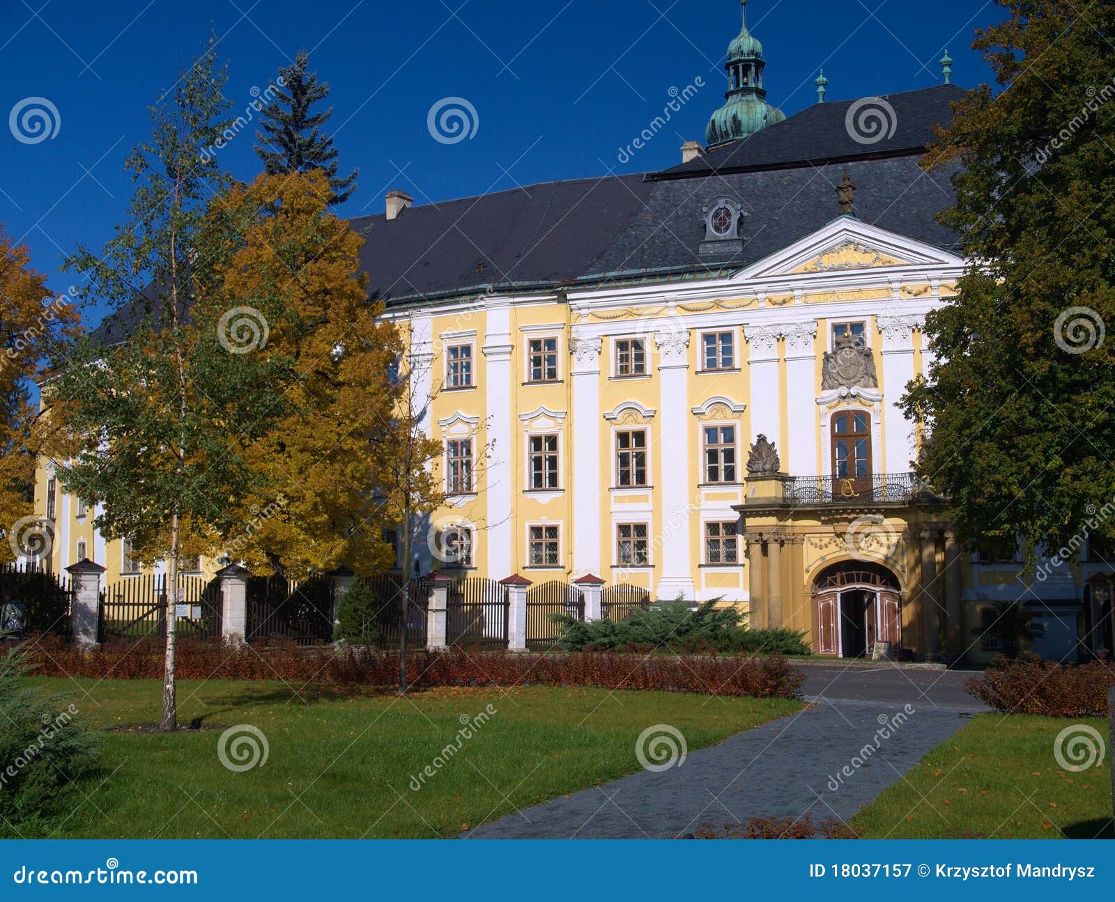 Castle Bruntal stock image. Image of palace, castle, defence - 18037157