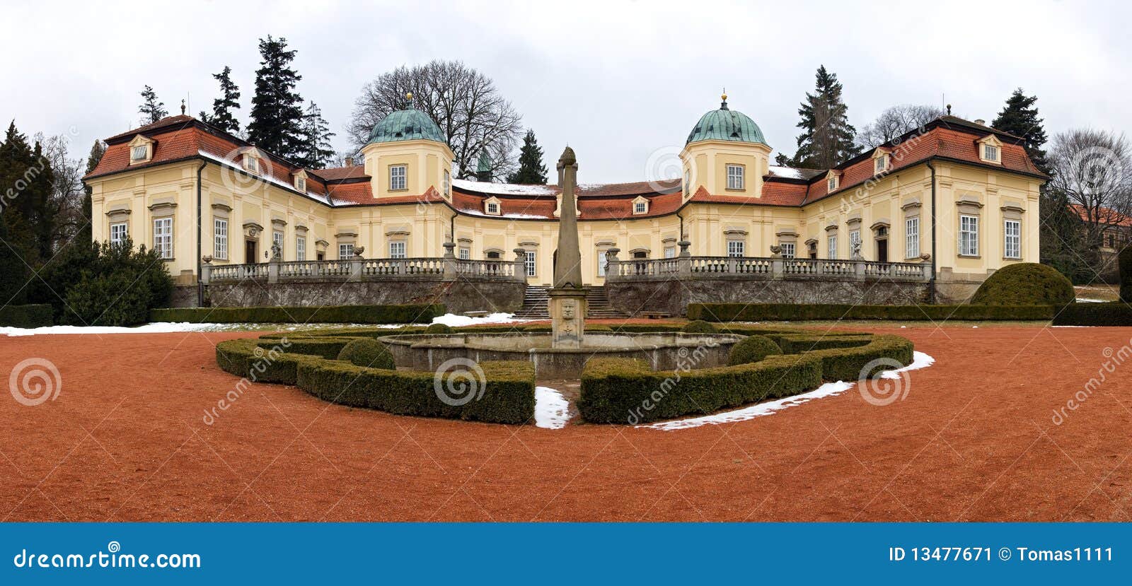 Castle - Buchlovice stock image. Image of europe, castle - 13477671