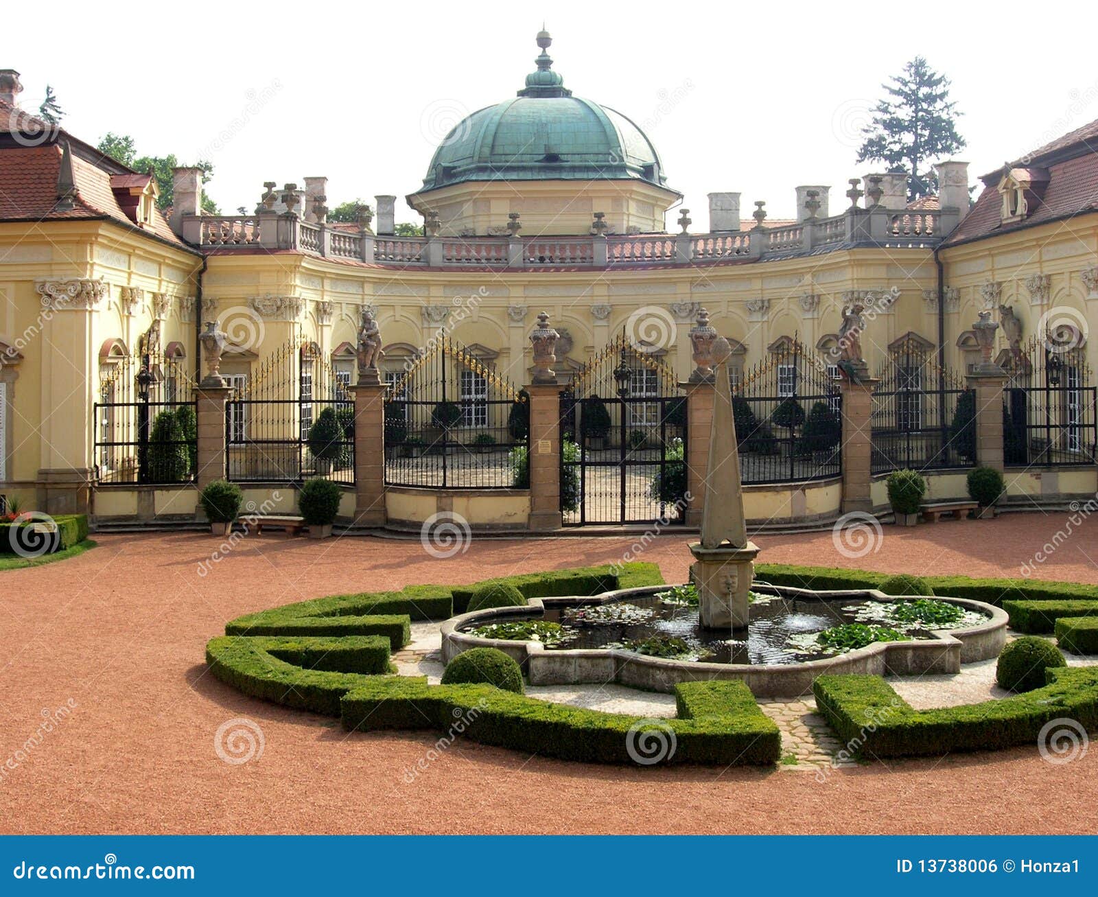 Castle Buchlovice stock photo. Image of architecture - 13738006