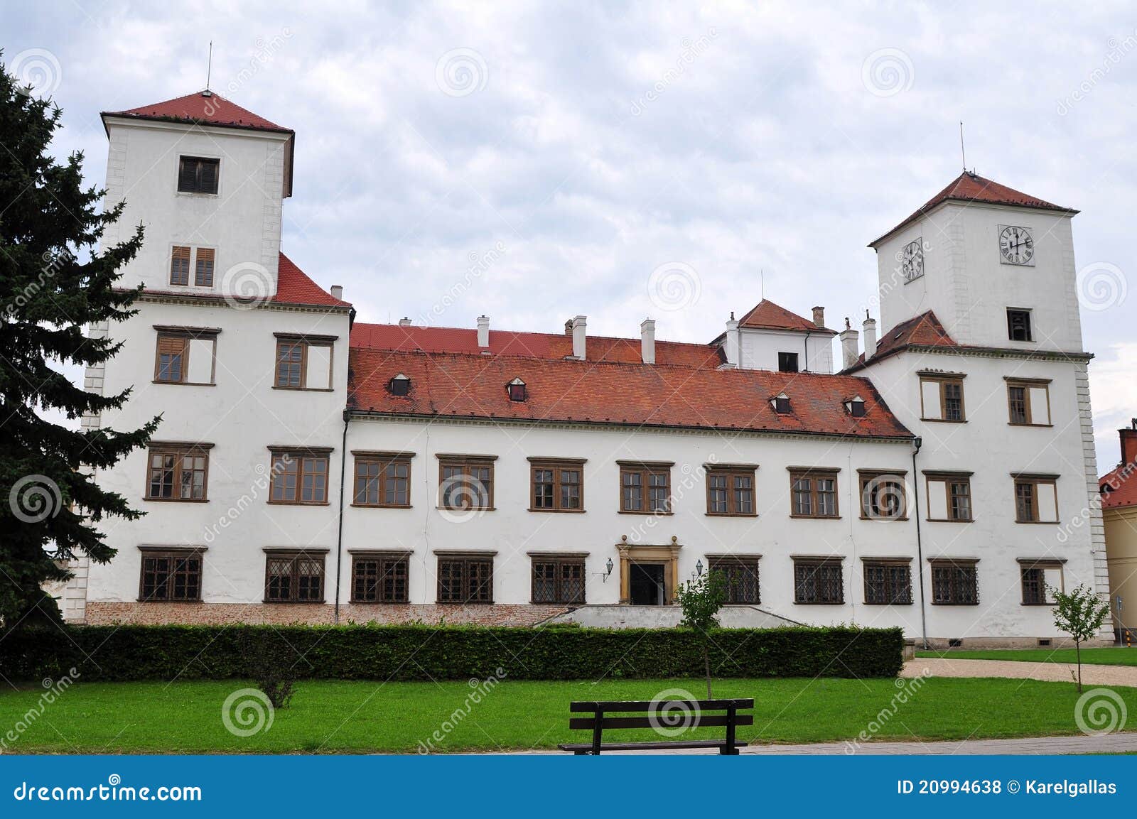 Castle Bucovice - Czech Republic Stock Photo - Image of czech, unique ...