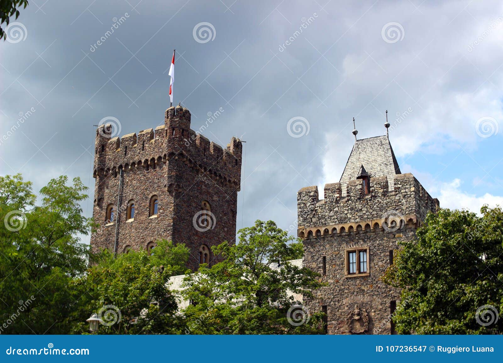 Old Castle Buildings Royalty-Free Stock Photo | CartoonDealer.com #42216021