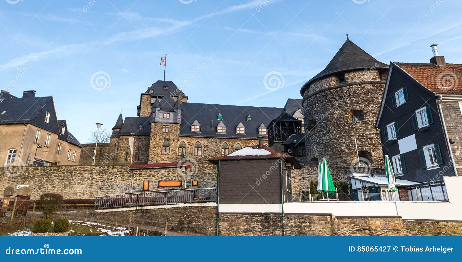 Castle Burg Solingen Germany Stock Image - Image of fortification ...