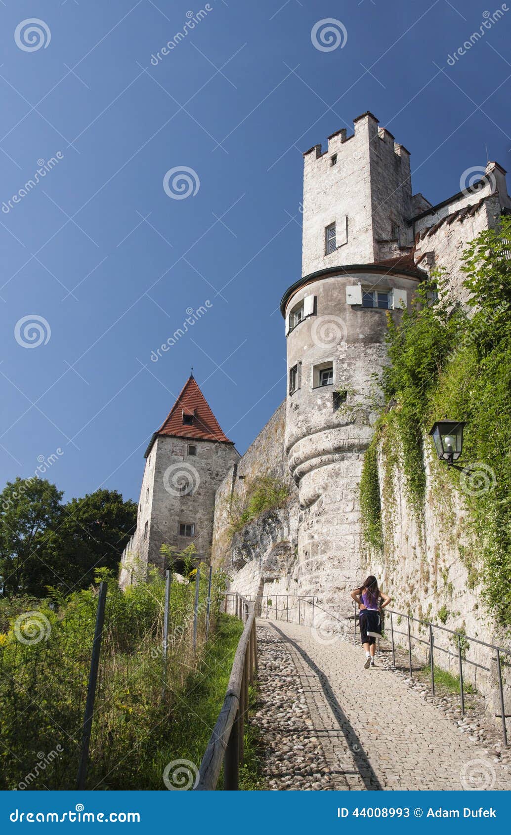 Castle Burghausen in Germany Stock Image - Image of book, king: 44008993