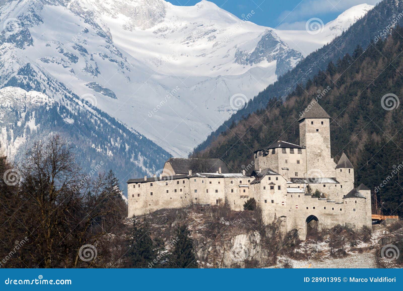 Castle of campo tures stock image. Image of magic, fantasy - 28901395