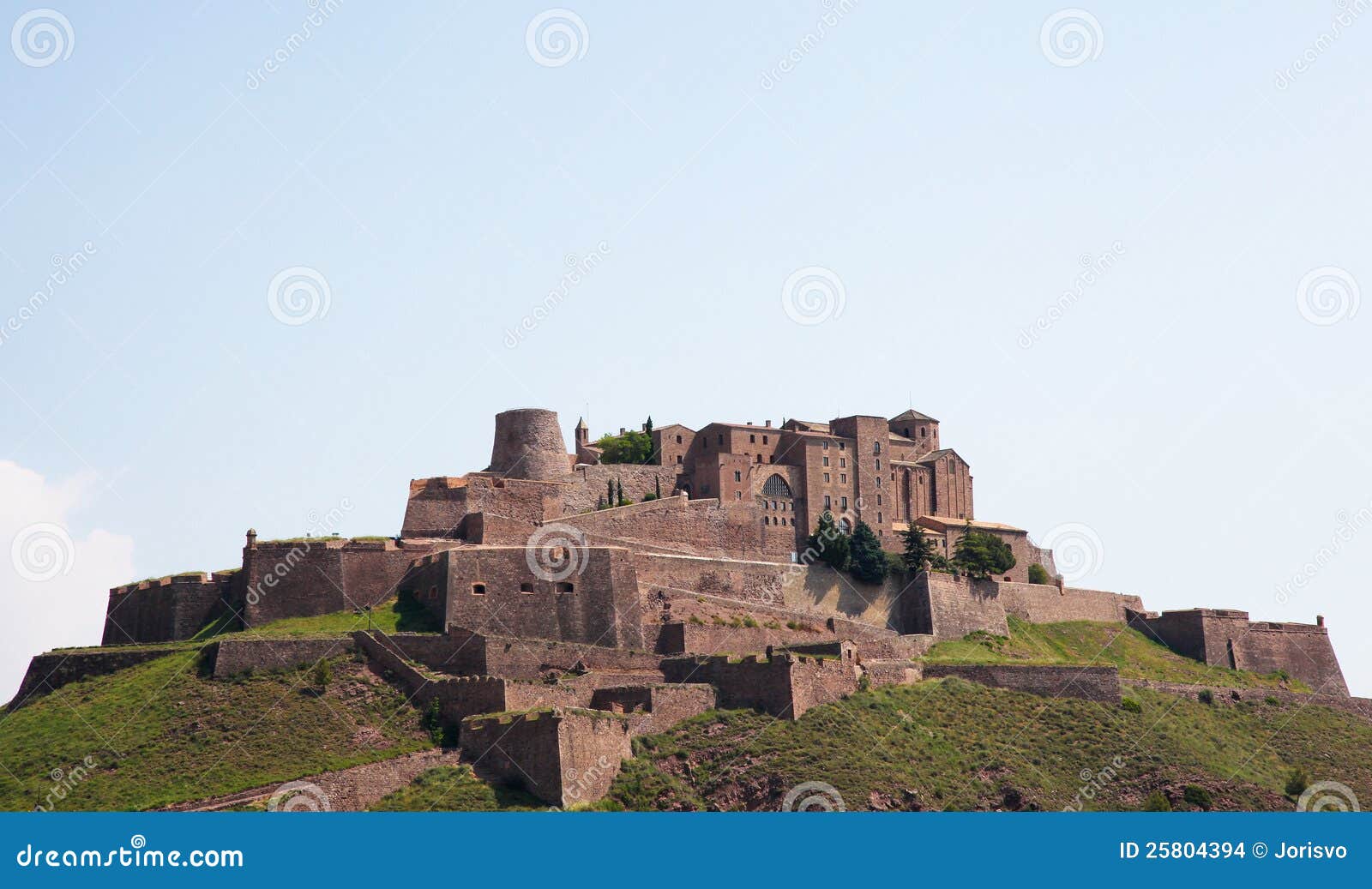 Castle of Cardona stock photo. Image of historical, stone - 25804394
