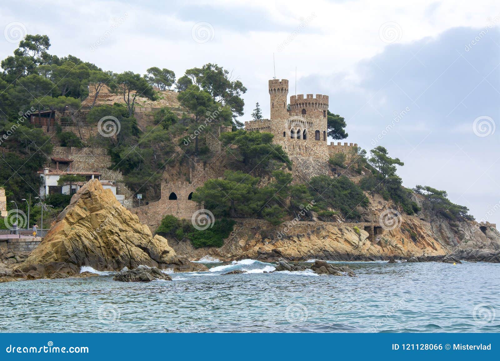 Castle Castell D`en Plaja, Lloret De Mar, Spain Stock Photo - Image of ... Castle Castell D`en Plaja, Lloret De Mar, Spain Stock Photo - Image of ...
